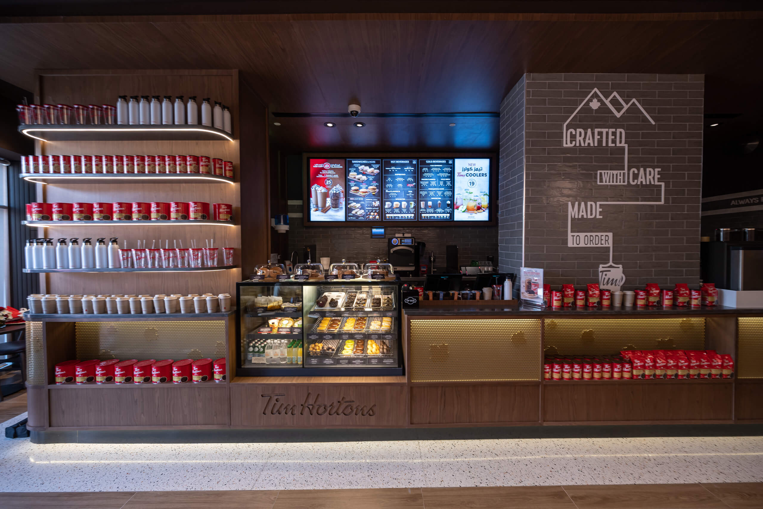 Tim Hortons - Motor City - M2K Interior